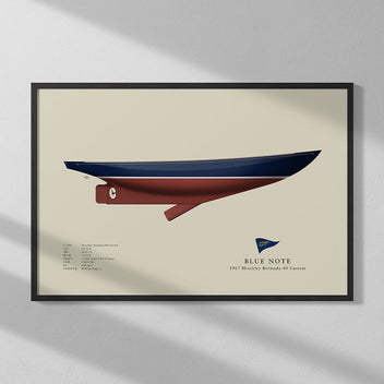Custom Half Hull Print - Custom Digital Boat Art + Gifts For Boaters ...