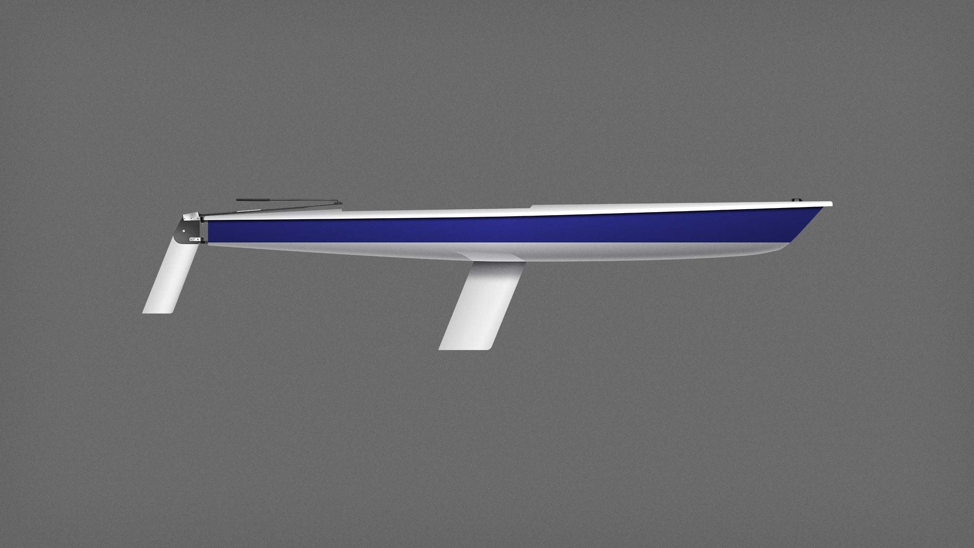 ILCA Dinghy Custom Half Hull Print - Custom Digital Boat Art + Gifts ...