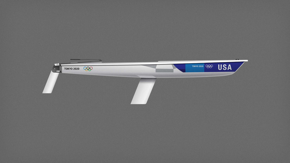 ILCA Dinghy Custom Half Hull Print - Custom Digital Boat Art + Gifts ...