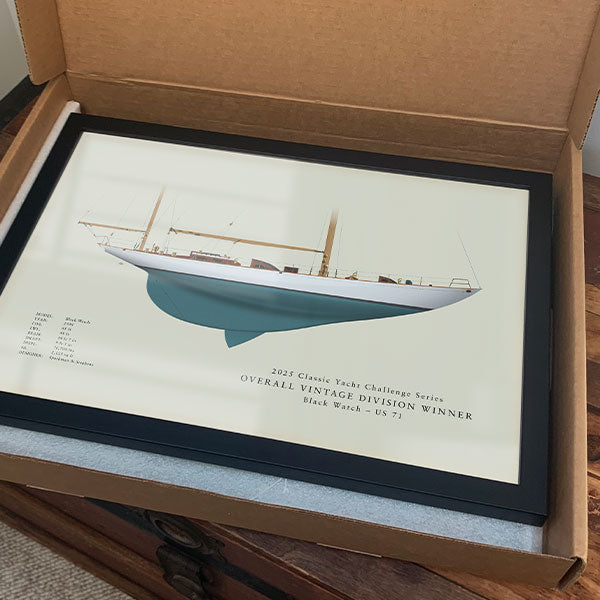 Custom Half Hull Print - Custom Digital Boat Art + Gifts For Boaters ...